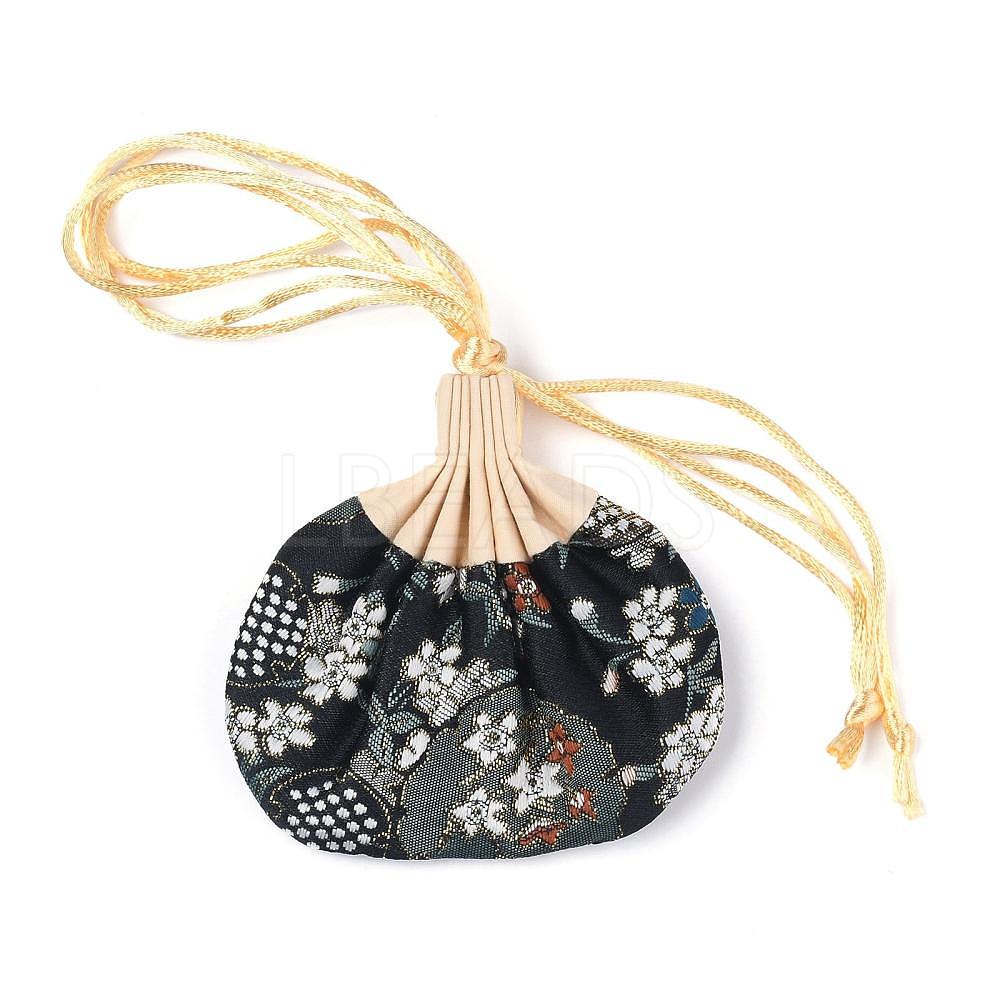 Chinese Brocade Sachet Coin Purses - Lbeads.com