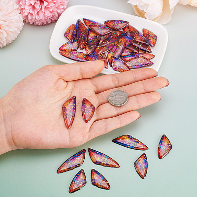 Transparent Resin Wing Pendants Set - Lbeads.com
