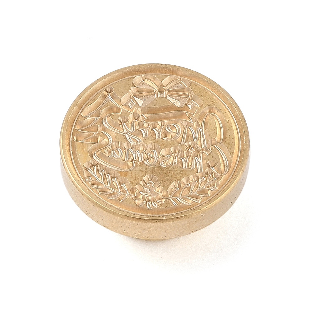 Christmas Series Wax Seal Brass Stamp Head - Lbeads.com